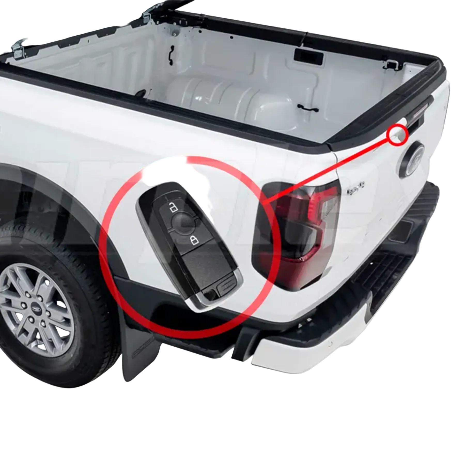 Tailgate Central Locking Kit (Ford Ranger, PX, PX2, PX3) – SuperUtes ...